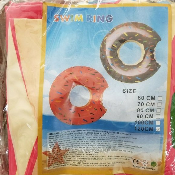 Unbranded | Other | Large 47 Inflatable Pink Pool Donut | Poshmark